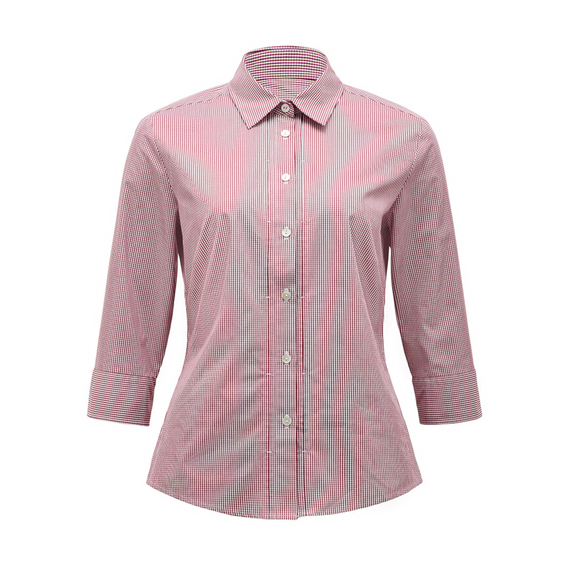 3/4 Sleeve Shirt, red | NNT Uniforms