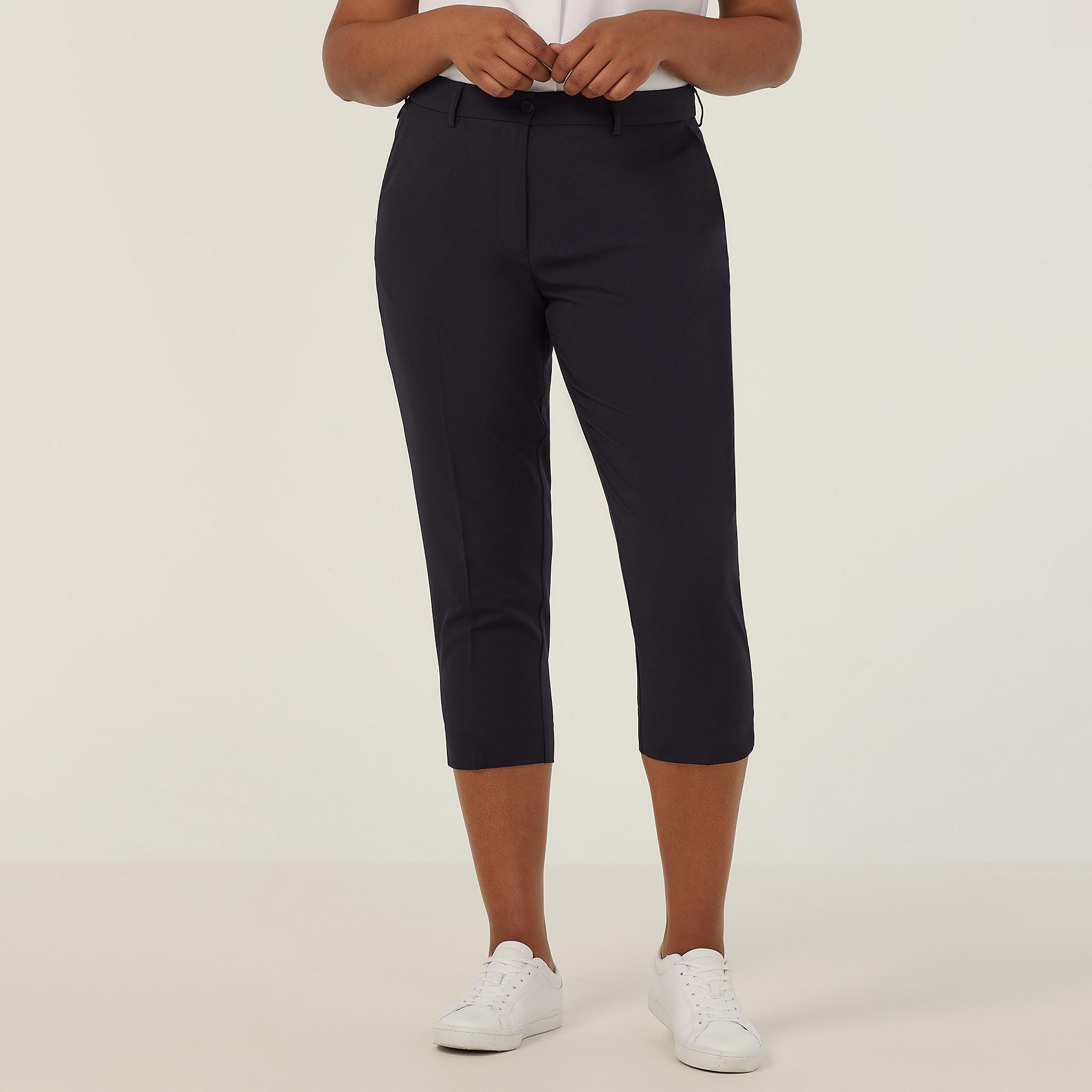 Helix Dry Mechanical Stretch 3/4 Length Pant, navy | NNT Uniforms